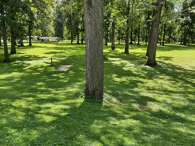 Under a canopy of mature trees, this green space invites visitors to breathe deeply and remember what parks are supposed to be&mdash;naturally perfect. 
