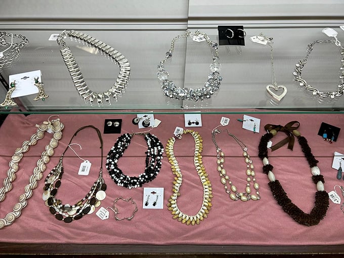 Jewelry that spans decades of fashion history&mdash;statement pieces waiting to transform ordinary outfits into "Where did you get that?" conversations.