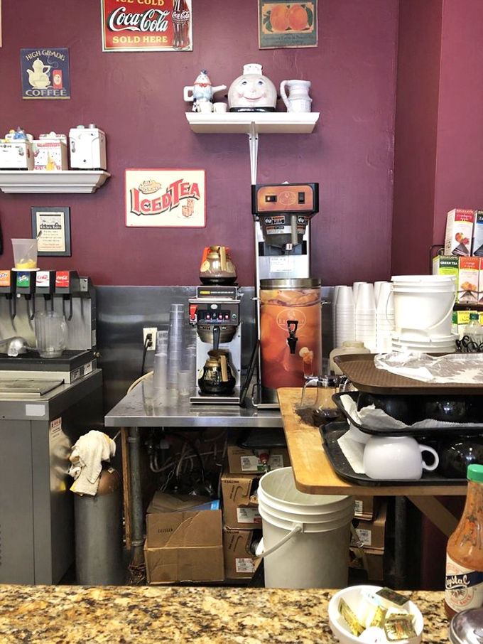 Behind every great breakfast is an organized chaos of coffee machines, tea dispensers, and the quiet hum of a well-orchestrated morning routine.