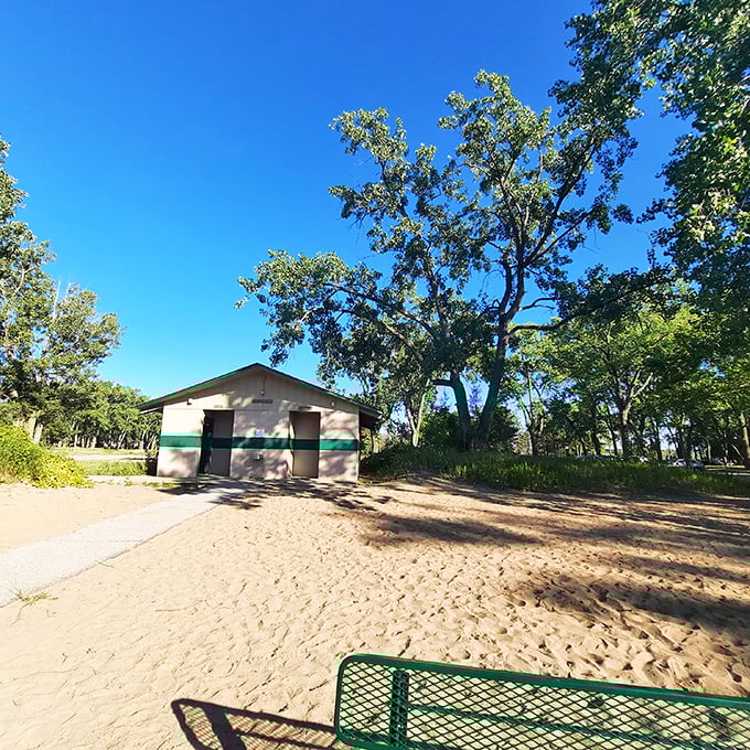 Clean facilities make all-day beach adventures possible. The unsung hero of every successful family outing.