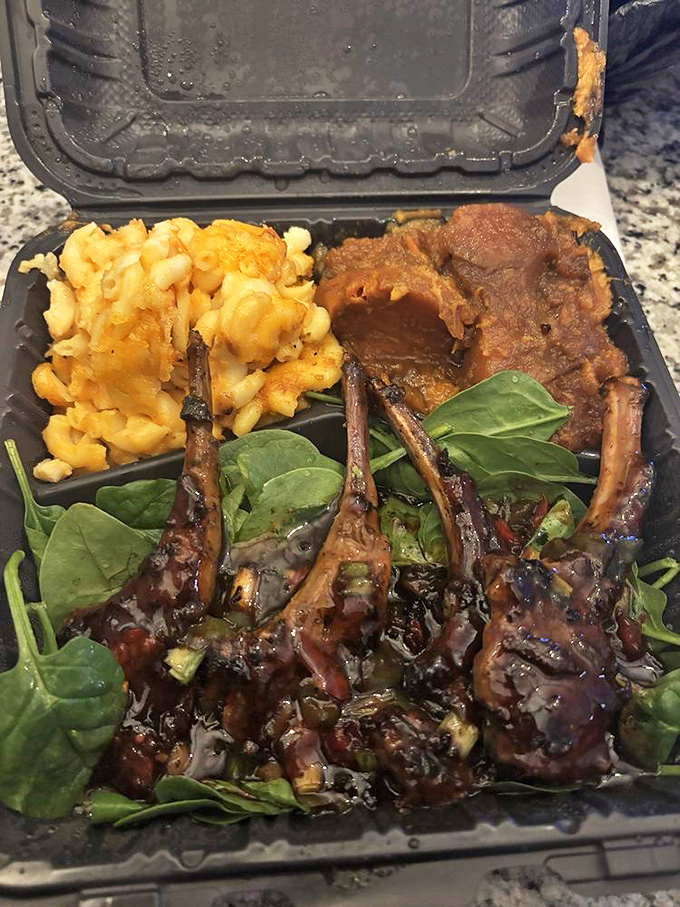 When a rib steak gets the Aunt Vonda's treatment, it becomes a masterpiece of savory perfection with sides that refuse to be upstaged.