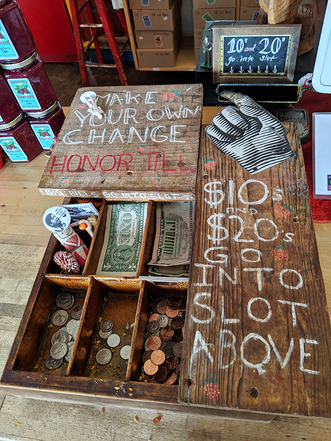 "Make your own change, honor till"&mdash;a payment system built on trust that restores your faith in humanity one transaction at a time.