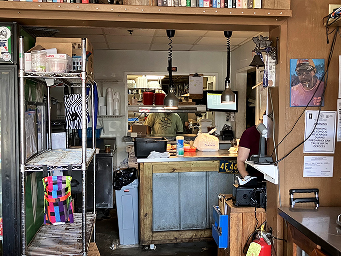 Behind the scenes where the magic happens &ndash; like peeking behind the curtain at the barbecue wizard's workshop.