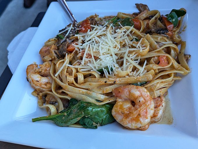 Plump, perfectly seasoned shrimp that taste like they just took a refreshing dip in Lake Michigan.