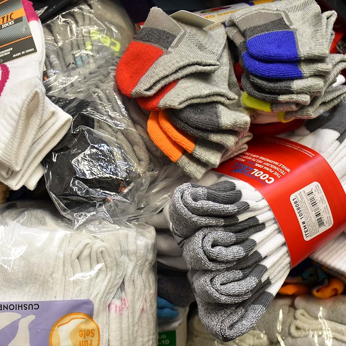 Sock bundles in every color imaginable. Because matching pairs are overrated, and life's too short for boring feet.