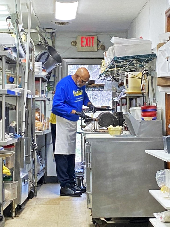 Behind every perfect pancake stands a kitchen maestro, orchestrating breakfast symphonies in a space smaller than most walk-in closets.