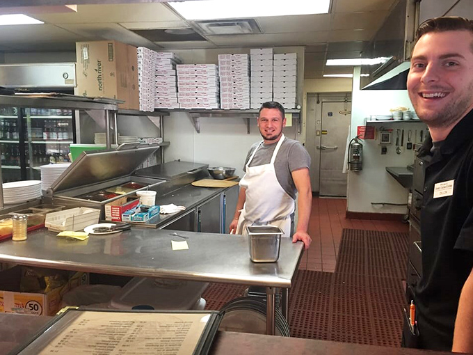 Where Italian culinary magic happens—a kitchen that understands the sacred relationship between pasta and sauce.