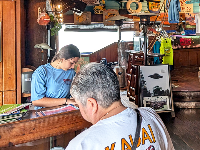 That moment when you're deciding between the grouper and the mahi-mahi, and the server's smile says, "You can't make a wrong choice here."
