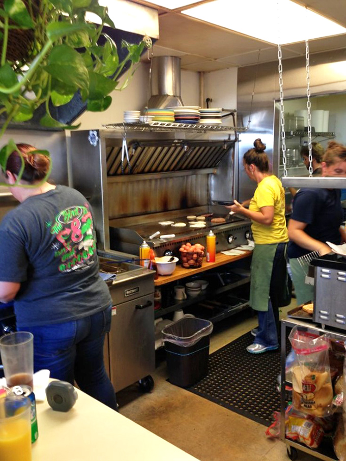 Behind every great breakfast is a dedicated team working their morning magic on professional-grade equipment.