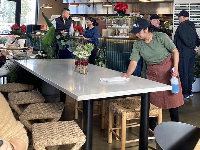 Behind every great restaurant is a team that moves with the choreographed precision of dancers who happen to be wielding cleaning spray instead of batons.