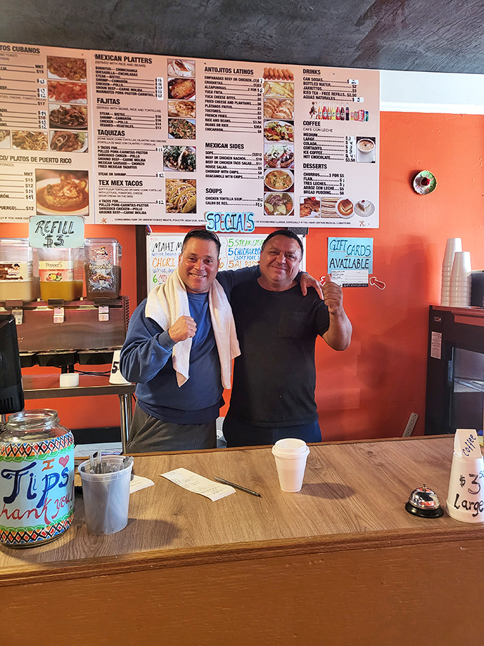 The smiles behind the counter tell you everything – this is food made with genuine pride and hospitality.