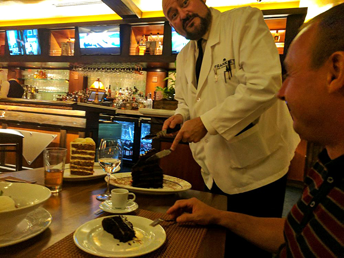 Tableside service adds theater to your meal. That chocolate cake isn't just being served&mdash;it's making its Broadway debut right at your table.