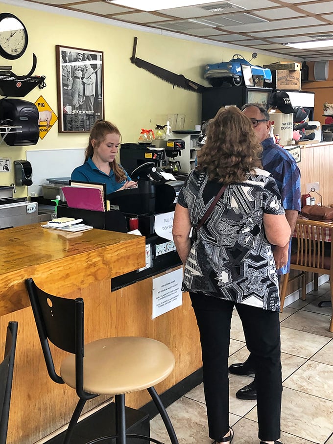 The front counter&mdash;where relationships with regular customers are as carefully crafted as the food that emerges from the kitchen.