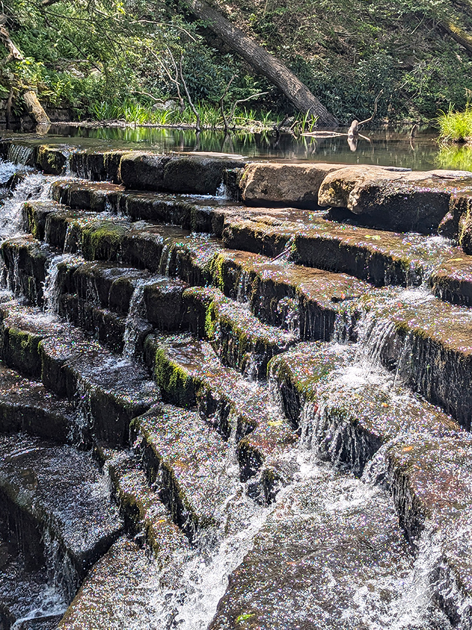 Nature's own infinity pool, designed with the patience of centuries. Water smoothing stone is the original slow-motion satisfaction video.