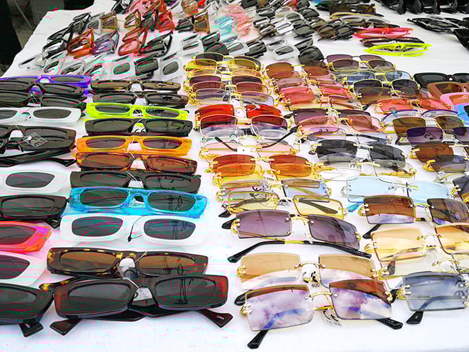 Sunglasses spanning every era and style imaginable. Find your perfect pair and suddenly you're not shopping &ndash; you're auditioning for your next personality.