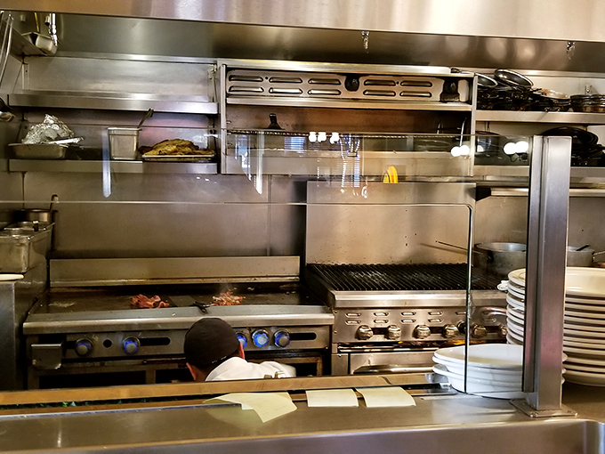 A glimpse into the kitchen reveals the engine room of flavor&mdash;where breakfast dreams are constructed with military precision and old-school know-how.