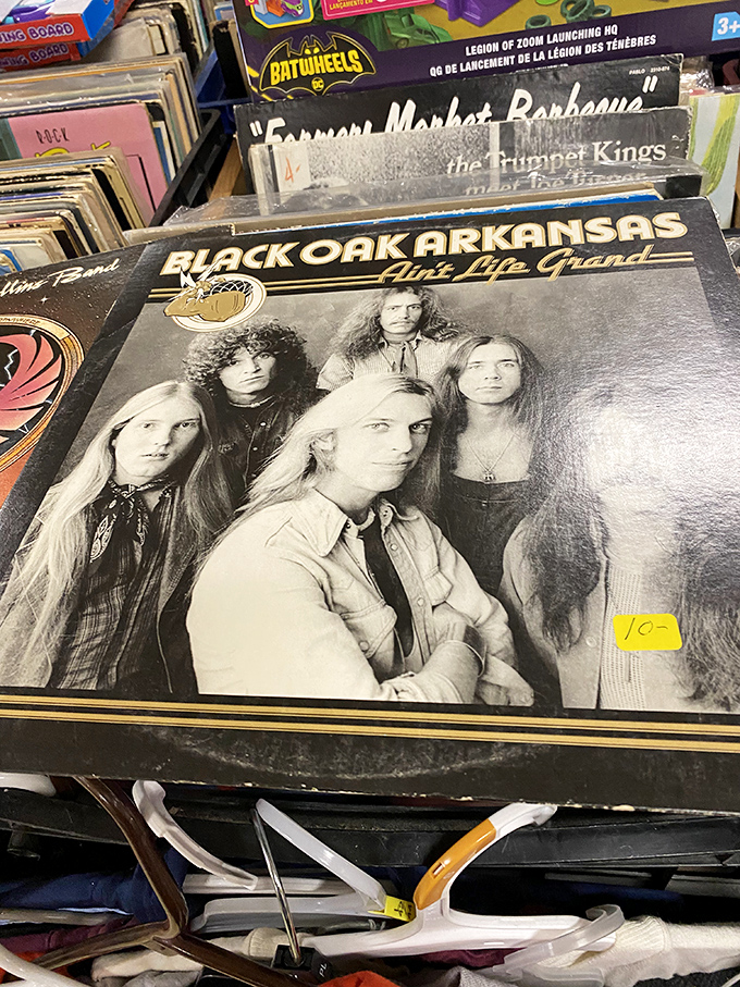 Vinyl records &ndash; where Black Oak Arkansas still rocks and album art was an experience, not just a tiny square on your phone screen.
