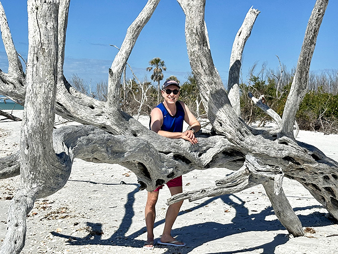 Finding your perfect driftwood throne is an island rite of passage. This beach furniture was designed by Mother Nature herself.