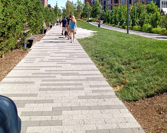 Carmel's wide, inviting walkways make strolling practical and pleasant. When your daily commute becomes daily exercise, these paths become your new best friend.