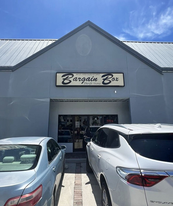 Bargain Box's simple elegance mirrors its upscale neighborhood. Naples' best-kept secret for fashionistas on a budget!
