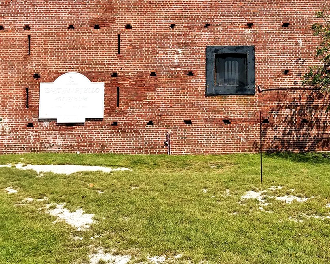 Centuries-old brick walls with mysterious holes – if these walls could talk, they'd tell tales of war and hauntings.