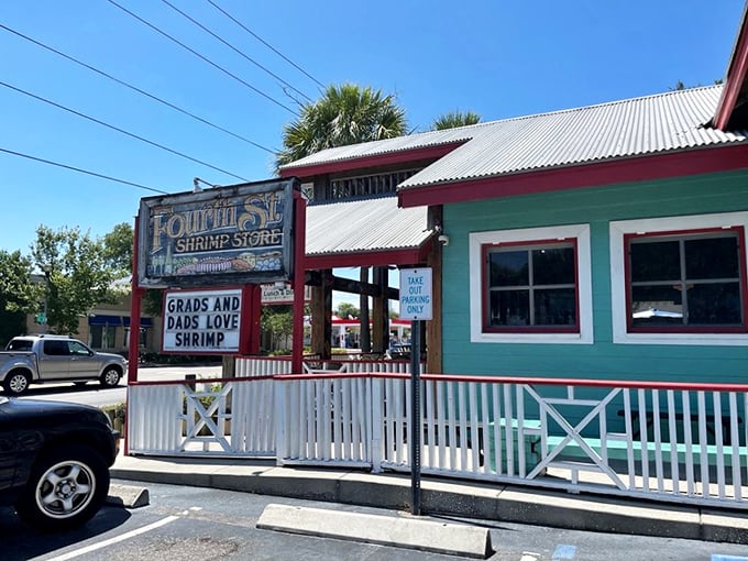 Don't let the name fool you &ndash; this shrimp store knows its way around a grouper sandwich that locals line up for.