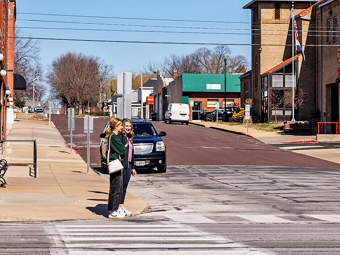 Monett's no-nonsense downtown reflects its industrial roots, offering practical affordability without pretentious frills.