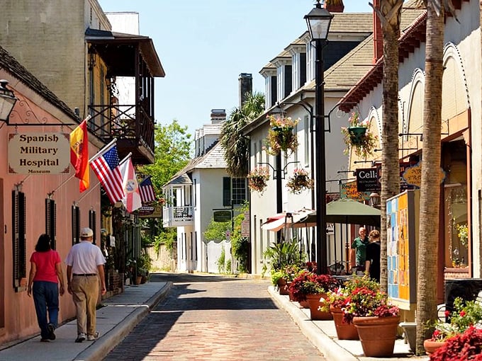St. Augustine's narrow streets transport you to colonial Spain faster than any time machine &ndash; and with better food options!