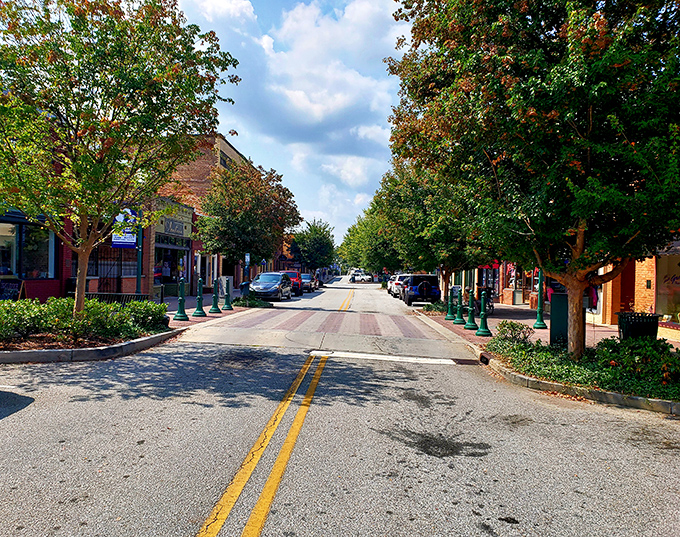 Toccoa stands as the architectural crown jewel – where history and government business share the same impressive address.