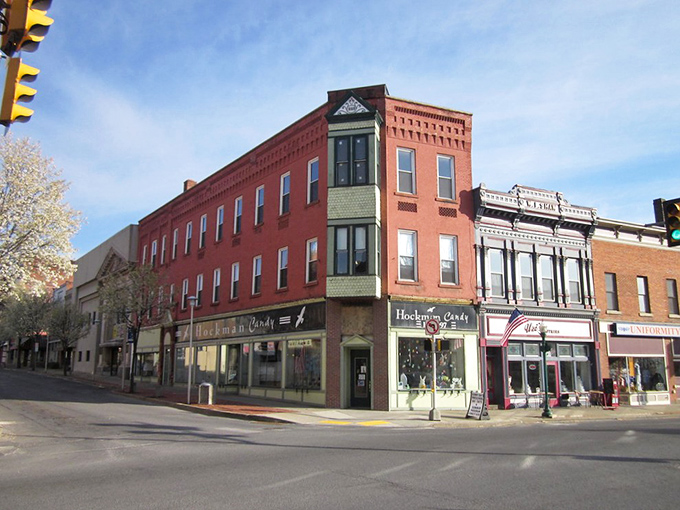 DuBois' charming corner buildings and wide sidewalks welcome retirees seeking affordable small-town living with convenient amenities. 
