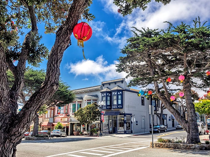 Downtown Pacific Grove offers a delightful mix of shops and eateries where you can browse, eat, and pretend you live there.