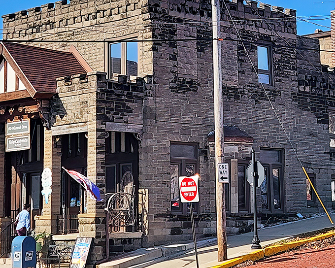 Stone facades tell stories of craftsmanship when builders took genuine pride in permanence.