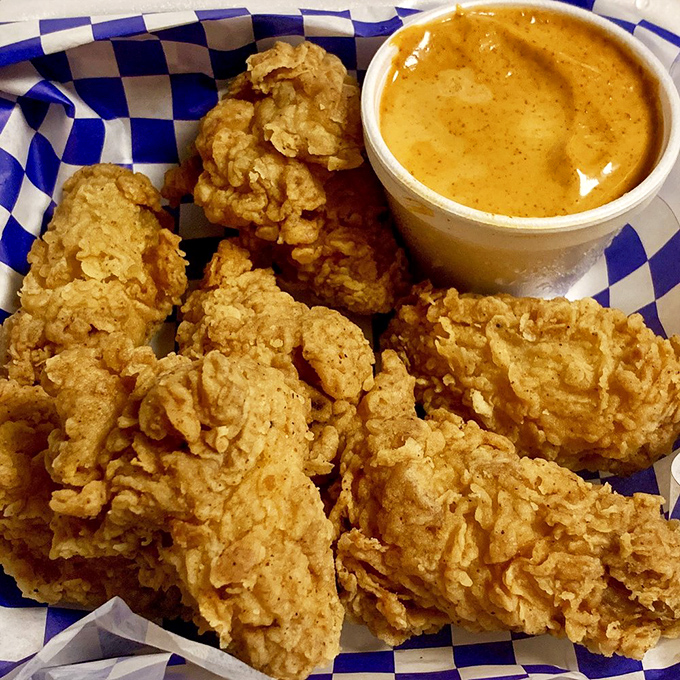 Fried chicken with the perfect ratio of crispy coating to juicy meat&mdash;mathematical proof that deliciousness can be quantified.
