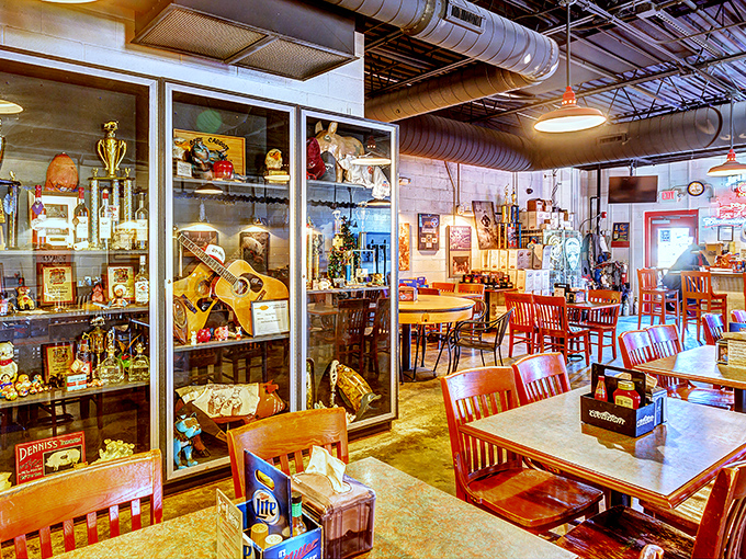 Trophy cases and memorabilia line the walls&mdash;silent testimonials that you've chosen wisely and are about to join a long line of satisfied customers.