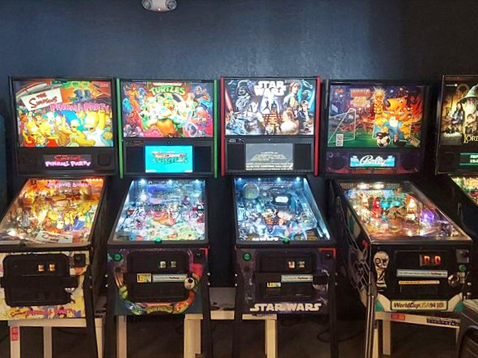 Where food comas meet nostalgia therapy. These pinball machines offer the perfect excuse to stay just a little bit longer.