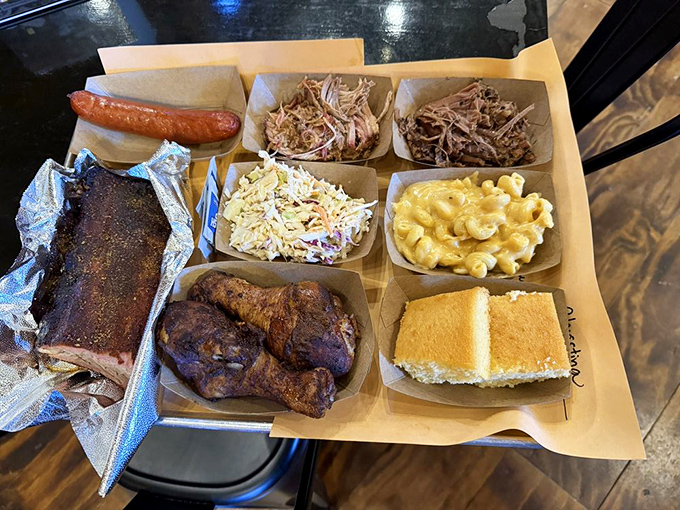 A cardboard box never looked so good &ndash; this is what barbecue dreams are made of.