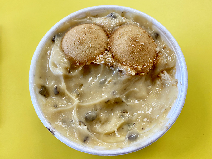 Banana pudding topped with vanilla wafers&mdash;the dessert equivalent of a standing ovation. Creamy, sweet nostalgia in every spoonful.