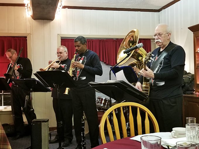 Live music adds another layer of authenticity to the experience, as these talented musicians transform an ordinary meal into a memorable evening. 