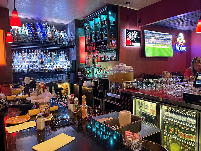 The bar at Taqueria Moroleon doesn't just serve drinks&mdash;it creates liquid vacation memories with tequilas you won't find at your neighborhood chain restaurant.