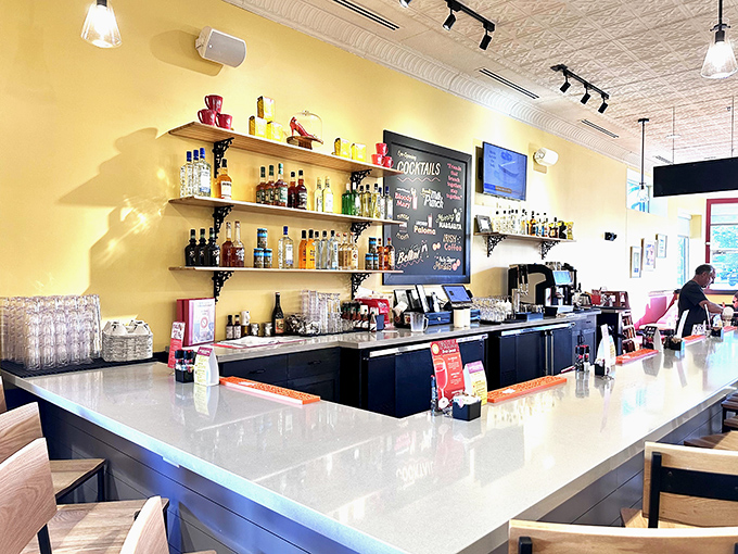 The bar's impressive lineup suggests that "breakfast cocktail" isn't just a concept but a legitimate lifestyle choice worth exploring thoroughly.