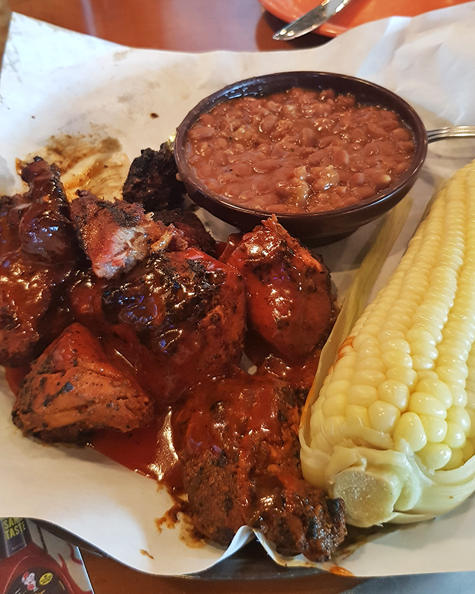 When meat, beans, and corn share a plate this harmoniously, it's not just dinner&mdash;it's evidence that the universe occasionally gets things exactly right.