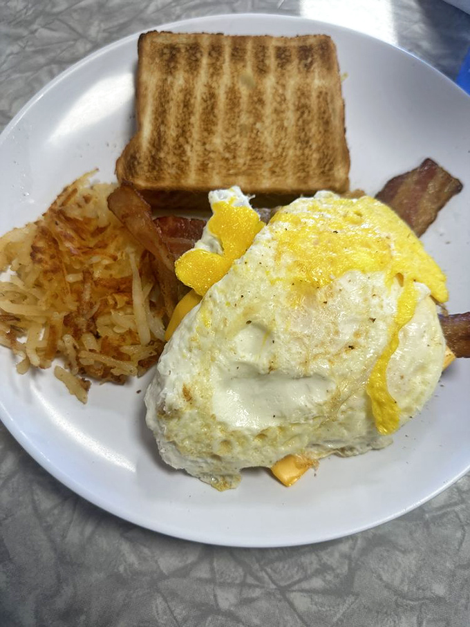 Eggs, toast, hash browns&mdash;the breakfast trifecta that's launched a million productive days. Simple perfection is the hardest kind to achieve.