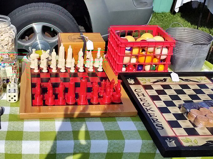 Game night, anyone? These vintage chess and checkers sets offer a delightful alternative to scrolling through social media on family evenings.