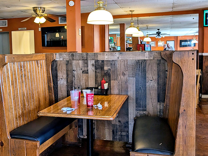 These wooden booths have witnessed more heartfelt conversations and food epiphanies than most therapists' couches.