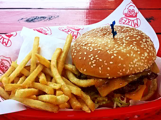 The classic combo that launched a thousand food comas&mdash;a burger and fries that remind you why simple pleasures are often the best.