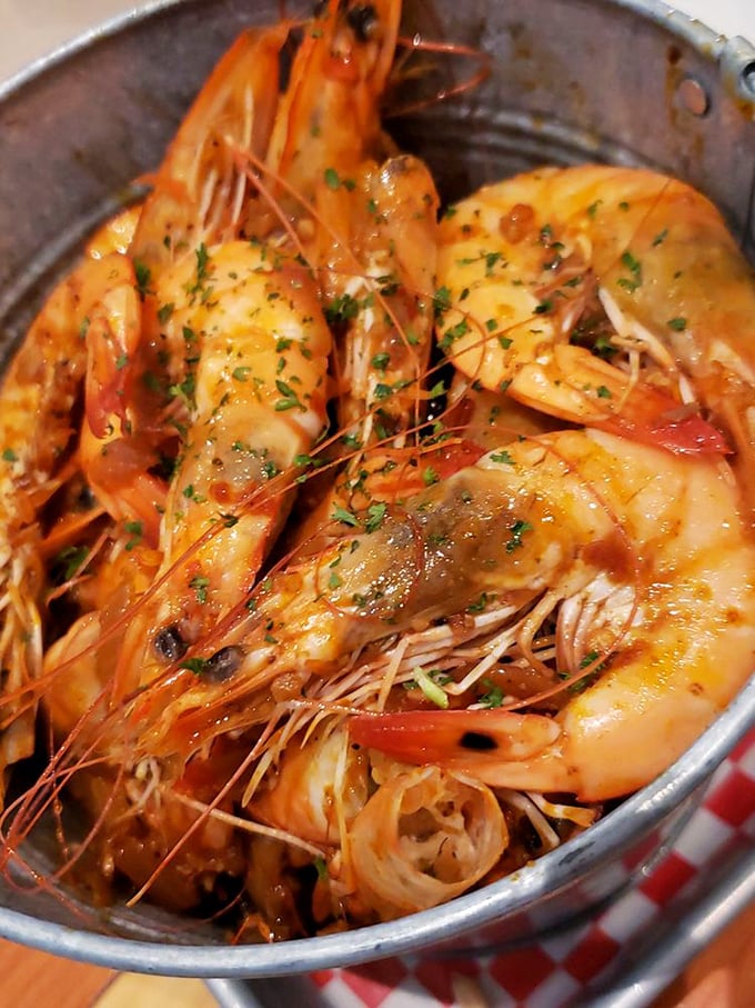 These plump, glistening shrimp aren't just cooked&mdash;they're pampered. The Cajun seasoning adds just enough heat to make things interesting without overwhelming.