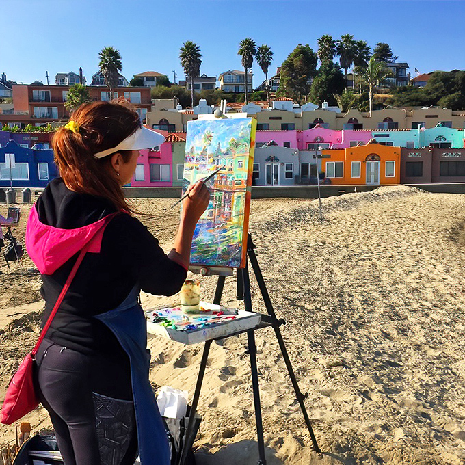Artists have long been drawn to Capitola's light and color &ndash; capturing on canvas what words alone could never quite describe.