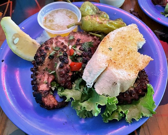 Char-broiled octopus that's convinced even the most tentacle-hesitant diners to join the eight-armed fan club.