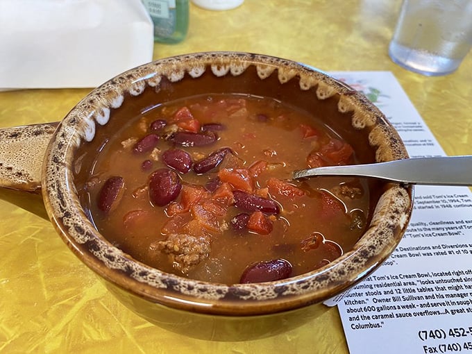 That's not just chili&mdash;it's a hearty Ohio hug in a bowl. The kind of stick-to-your-ribs warmth that makes winter bearable. 
