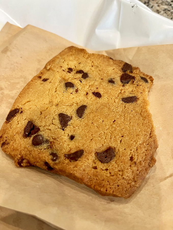 This chocolate chip shortbread cookie has the perfect ratio of butter to chocolate&mdash;a mathematical equation that equals pure happiness.